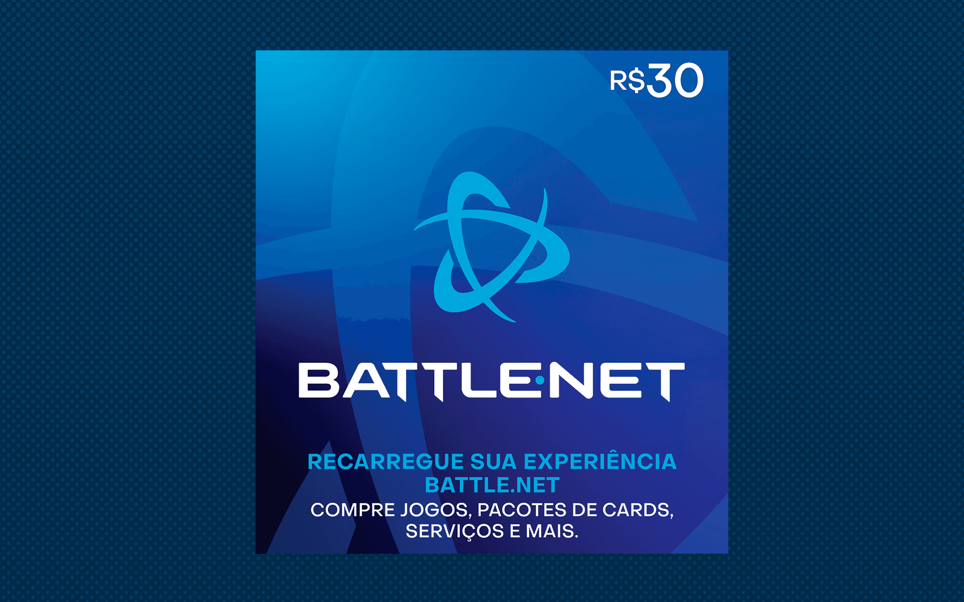 Cartão Presente Battle.Net – R$ 30 [Exclusivo Brasil] | Hype Games
