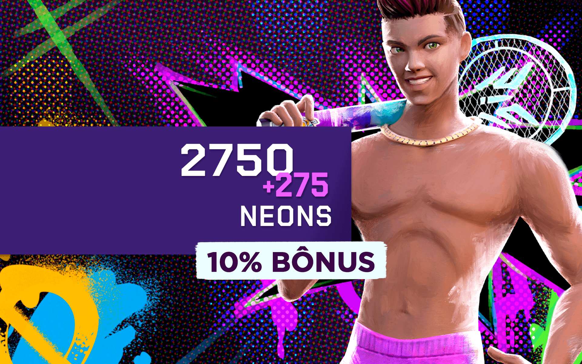 El Hero - 2750 Neons + 10% de Bônus | Hype Games