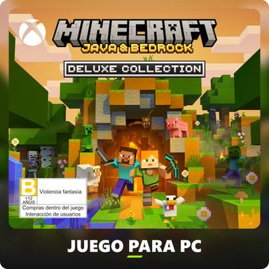 Minecraft: Java & Bedrock Deluxe Collection - Windows | Hype Games
